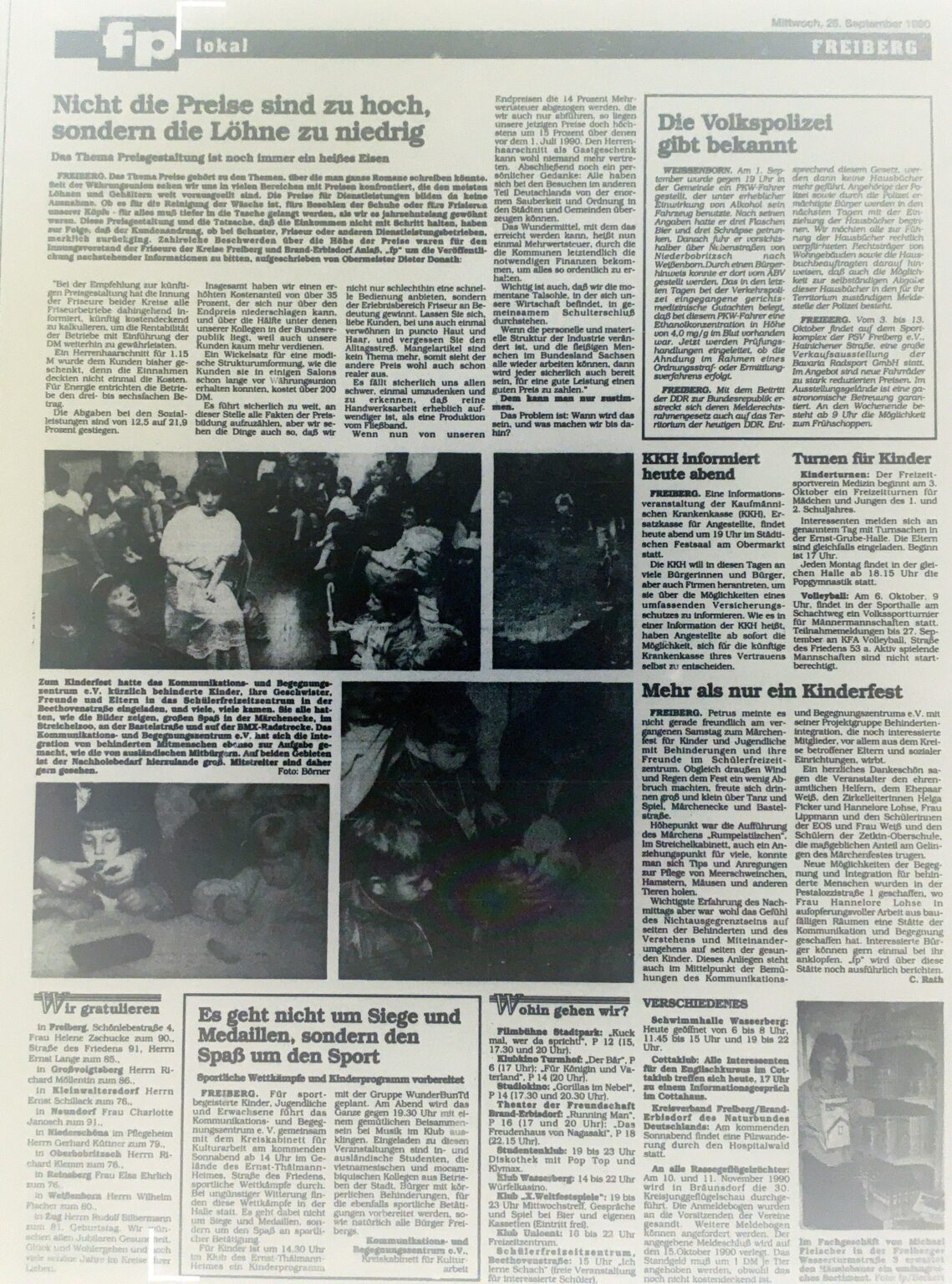 Tagesnachrichten – Zeitreise